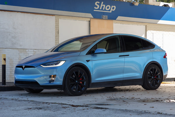 SEMA Show: Renowned car designer reimagines a bolder look for the Tesl ...