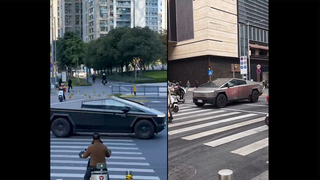 Watch Tesla Cybertrucks roaming the streets of China – EVANNEX ...