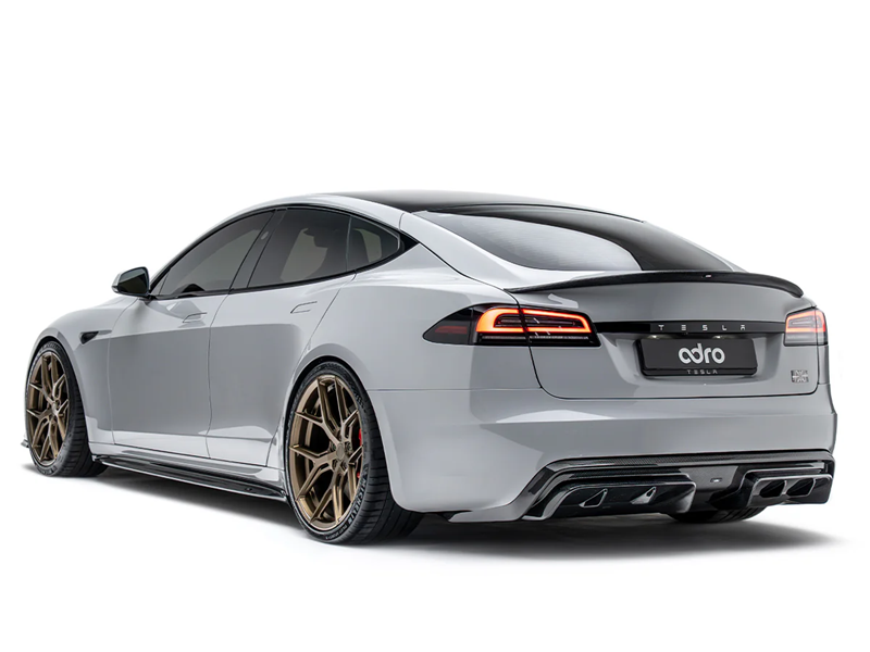 ADRO Carbon Fiber Side Skirt Kit for Tesla Model S 2021+ – EVANNEX ...