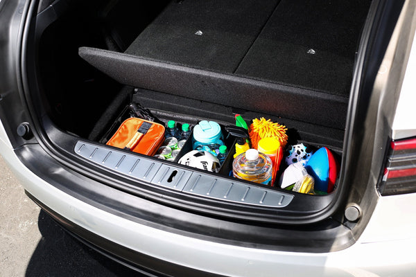 Tesla Model X Trunk Organizer and Storage – EVANNEX Aftermarket Tesla ...