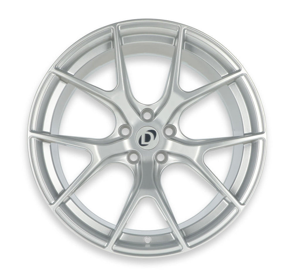Dinan Hyper Kinetic Tesla Wheel Set in Silver | EVANNEX Aftermarket ...