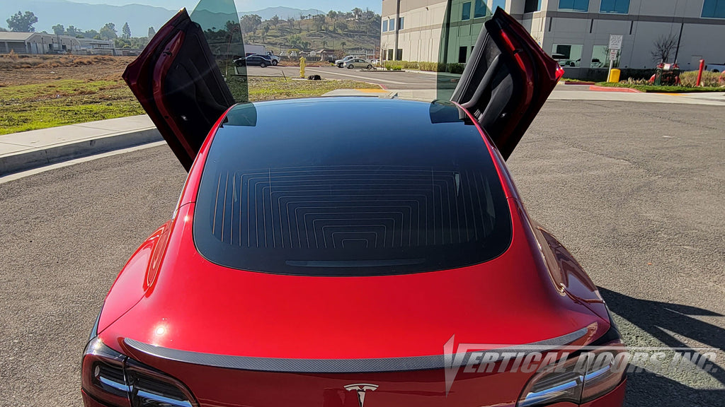 Vertical Doors for Tesla Model 3 Owners