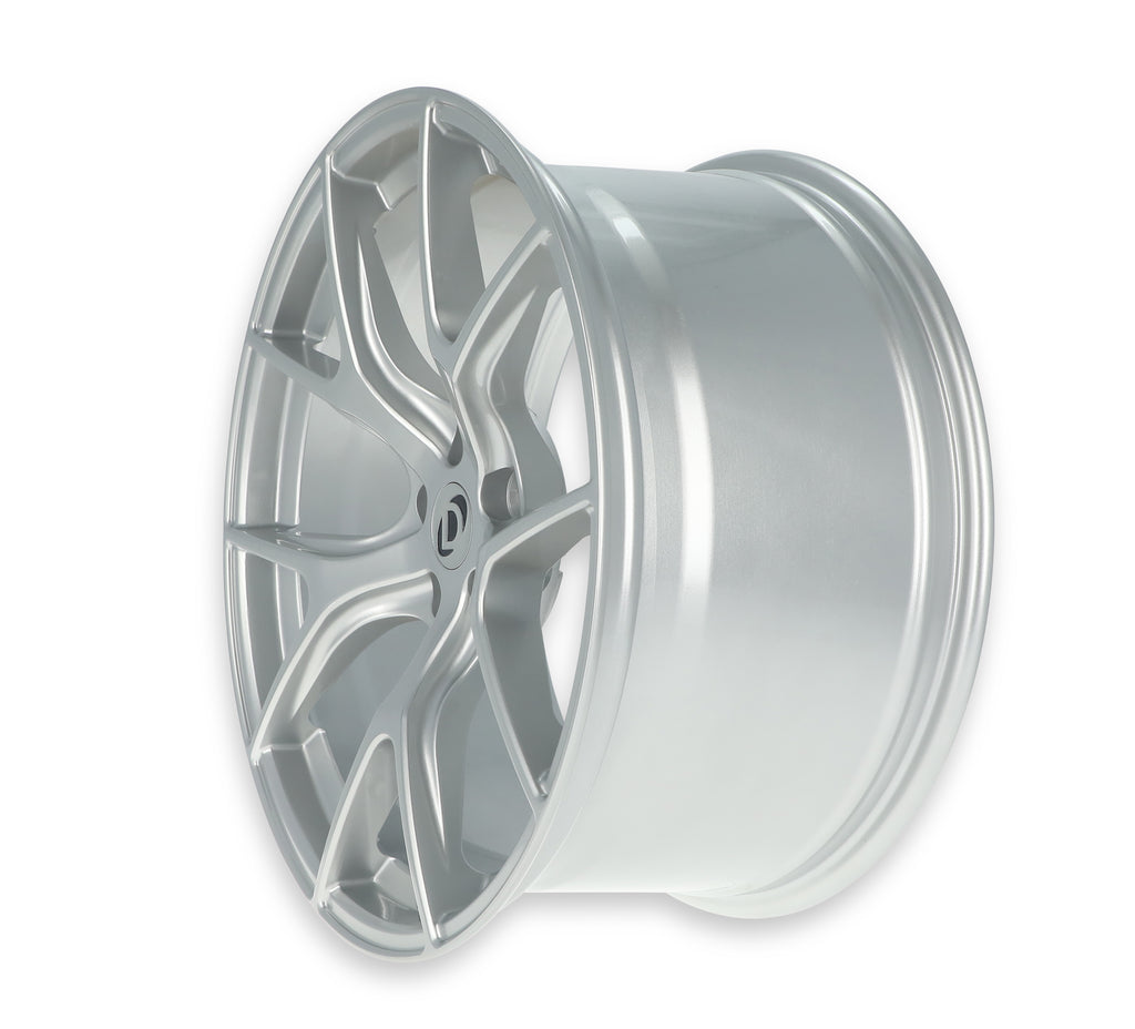 Dinan Hyper Kinetic Tesla Wheel Set in Silver | EVANNEX Aftermarket ...